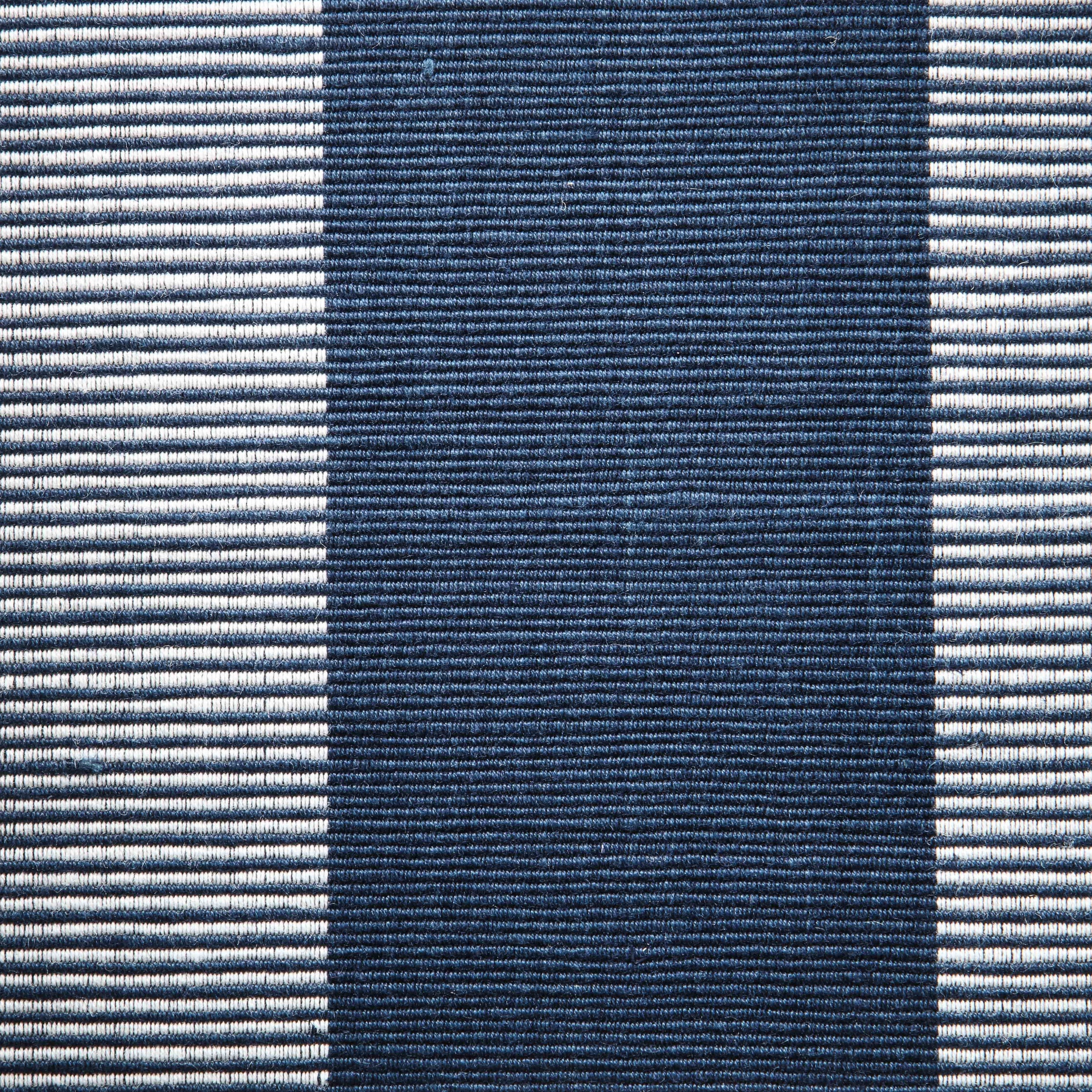 LADDER STRIPE | DENIM | FABRIC BY THE YARD | MARKED